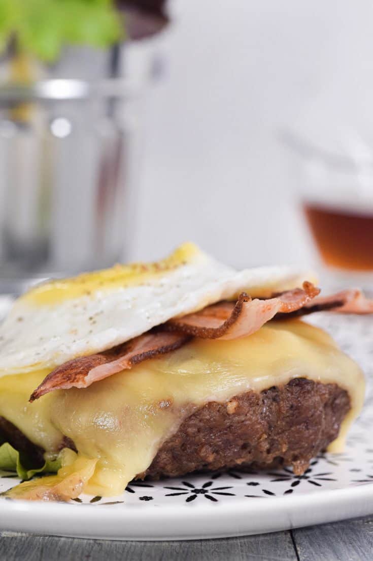 Keto Breakfast Burger | Better Than Bread Keto